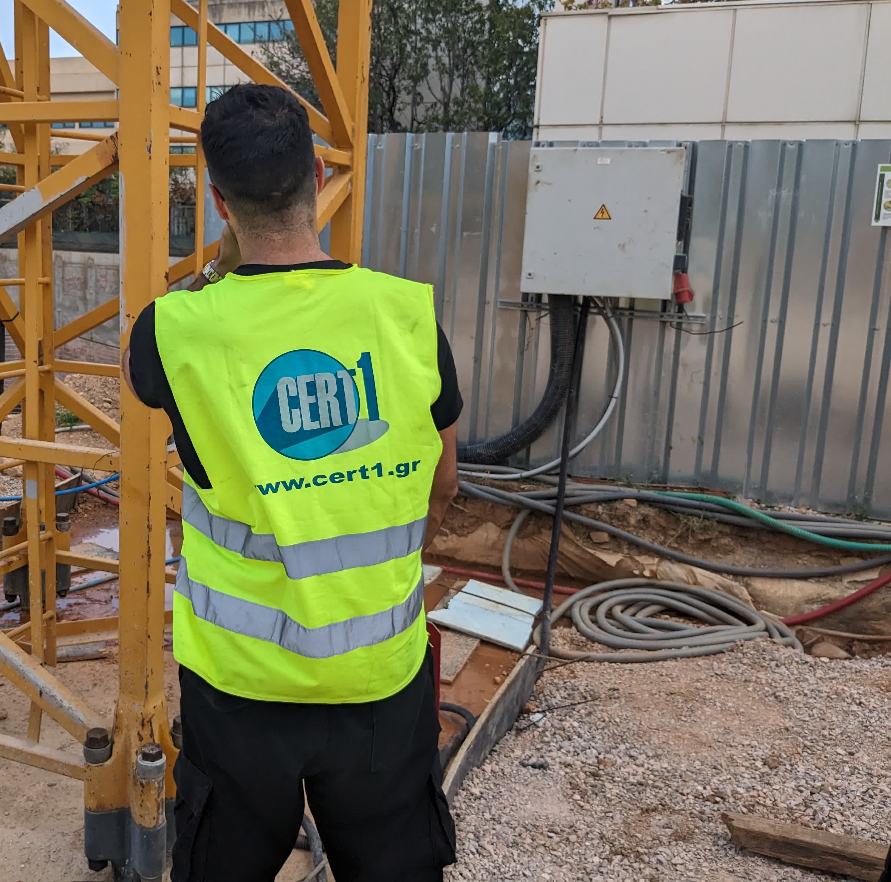 Πιστοποίηση Οικοδομικού Γερανού | CERT1